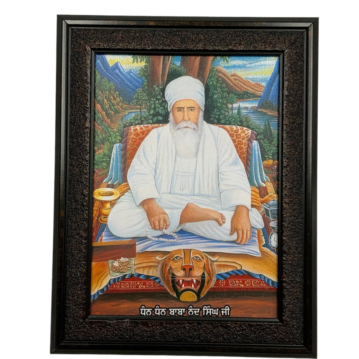 Baba Nand Singh Ji Photo 7X9 inches with Stand – Akal Sales